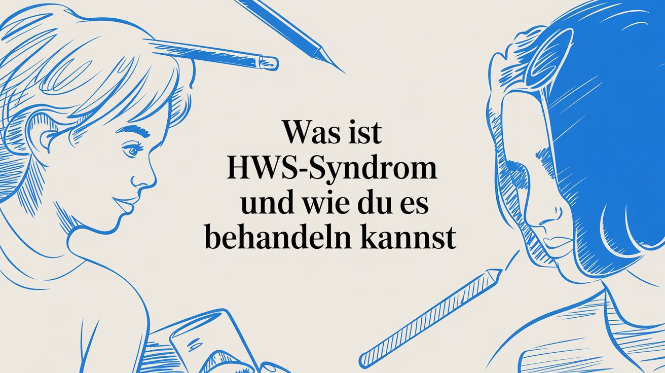 Was ist HWS-Syndrom und wie du es behandeln kannst – DESKSPACE